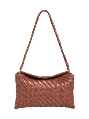 BEMBIEN Roux Woven Clutch - Sienna