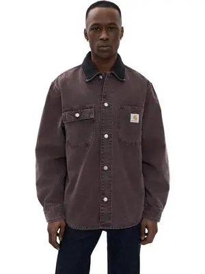 Carhartt Work In Progress Mitch Shirt Jacket - Palisander / Black