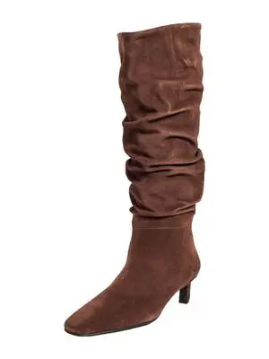 ALOHAS Kalila Suede Boots - Suede Brown