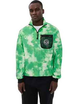 MALBON X Grateful Dead Cascade Windbreaker - Green Tie Dye