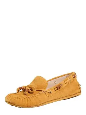 Farm Rio Tassel Moccasins - Ocher