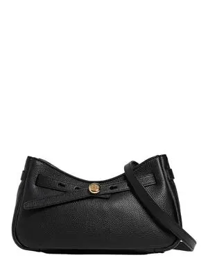 Tory Burch Romy Zip Top Crossbody Bag - Black