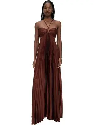 A.L.C. Moira Maxi Dress - Rust