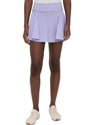 ADDISON BAY Highland Gingham Skort