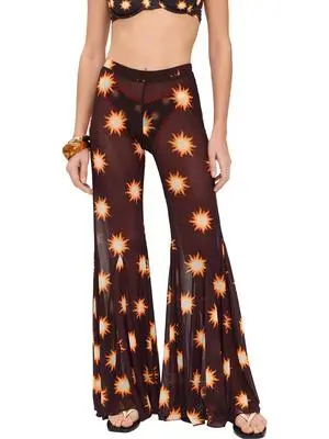 LESLIE AMON Stef Mesh Pants
