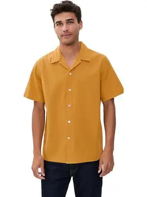Paul Smith Casual Fit Short Sleeve Shirt - Ochre