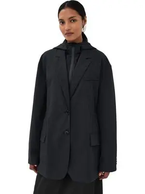 TIBI Tibi Tech Suiting Anorak Blazer