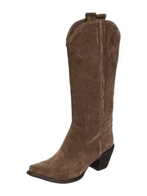 Jeffrey Campbell Rancher K Boots - Brown Suede
