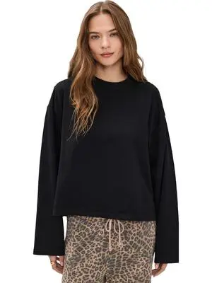 Lioness Bloom Long Sleeve Tee - Onyx