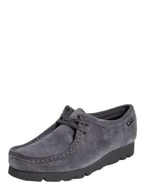 Clarks Wallabee Gore-tex Flat - Purple Grey Suede