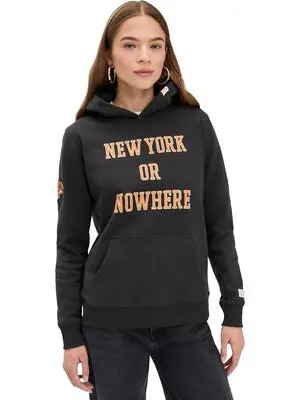 NEW YORK OR NOWHERE Classic Fleece Hoodie - Faded Black
