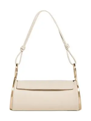 Cult Gaia Dahlia Shoulder Bag - Off White