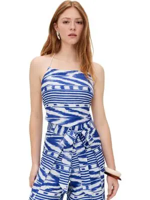 CONIGLIO PALM BEACH Coniglio Palm Beach Reed Tie Top