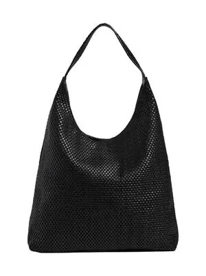 ST. AGNI Lattice Weave Large Tote