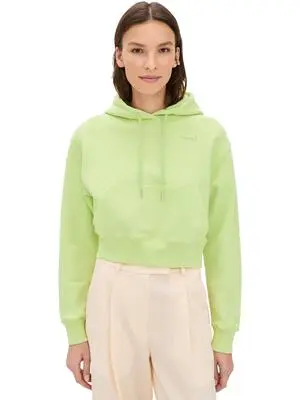 Renggli Mid-weight French Terry Hoodie - Lime
