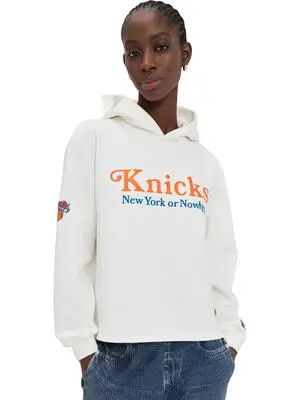 NEW YORK OR NOWHERE Knicks Give And Go Hoodie - Off White