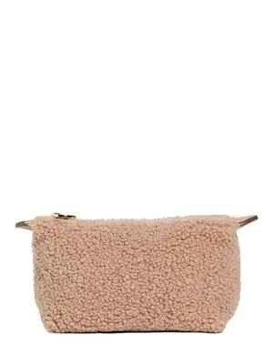STONEY CLOVER LANE Faux Fur Pouch