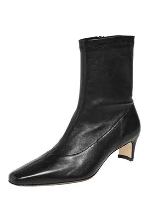 Staud Wally Sock Ankle Boots - Black