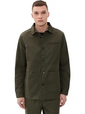 Barbour Cole Shirt Jacket - Olive