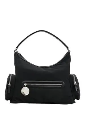 Stella McCartney Dartmoor Nylon Shoulder Bag - Ultra Black