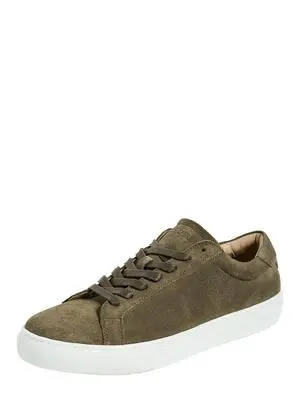 LES DEUX Theodor Suede Sneakers - Olive Night