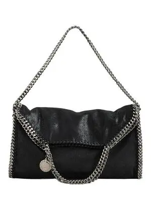 Stella McCartney Falabella Fold Over Tote Bag - Black