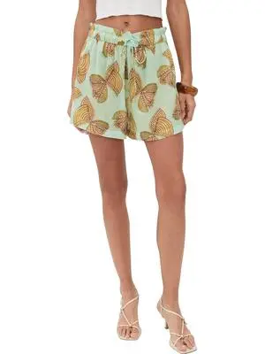 ULLA JOHNSON Bijou Coverup Shorts