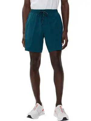 RHONE Pursuit Unlined 7-inch Shorts - Cape Blue