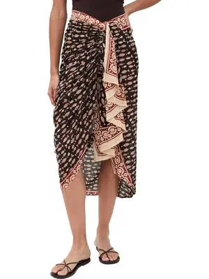 GUADALUPE DESIGN Greta Pareo Skirt - Multi