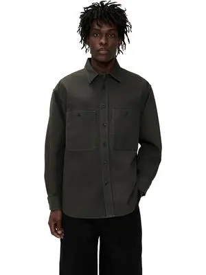 LEMAIRE Utility Overshirt Espresso