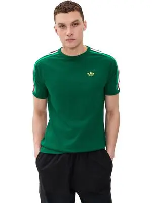 Adidas 3s Nations Tee - Team Dark Green/bold Green/whi