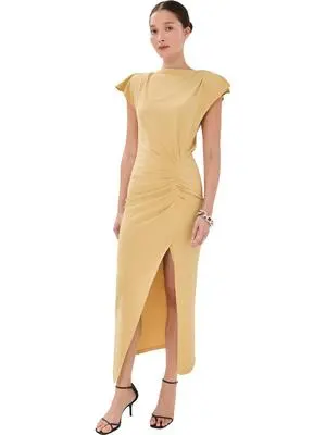 Isabel Marant Nadela Maxi Dress - Dusky Yellow