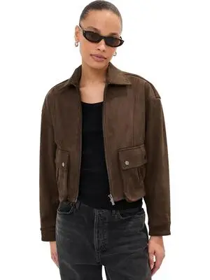 LE BOP Willa Utility Jacket - Coffee