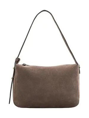 CLARE V. Fleurine Suede Bag