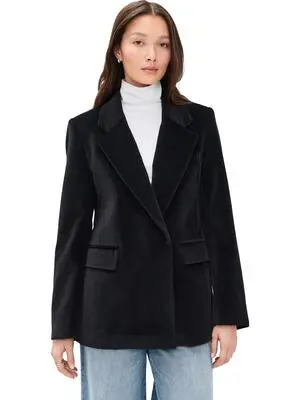 Citizens Of Humanity Matteau Velvet Blazer - Black