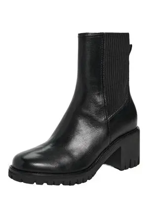 Rag & Bone Corey Mid Heel Chelsea Boots - Black