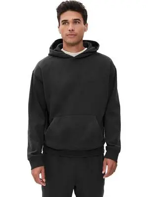 Beyond Yoga Classic Fleece Hoodie - Slate Brown