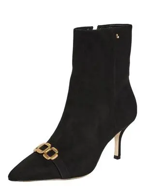 Larroude Mini Kate Ankle Boots - Black