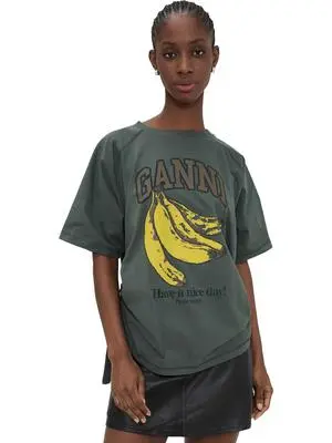 GANNI GANNI Future Heavy Jersey Raglan