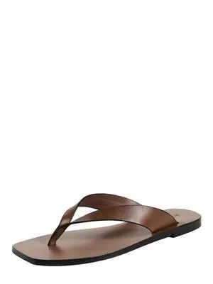 A.emery Kinto Leather Sandals - Cognac