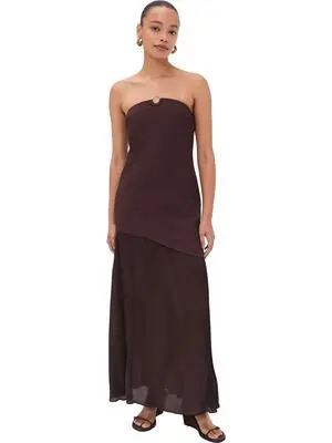 BAOBAB Gaia Maxi Dress - Cocoa