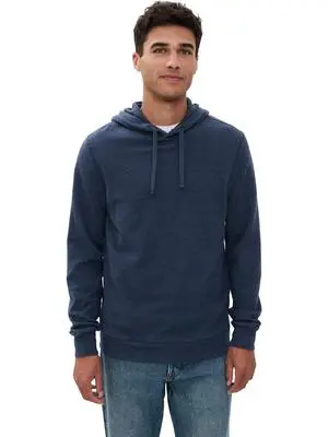 Faherty Brand Legend Sweater Hoodie - Brighton Navy Twill