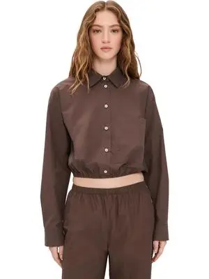 LE BOP Wylie Button-down - Brown