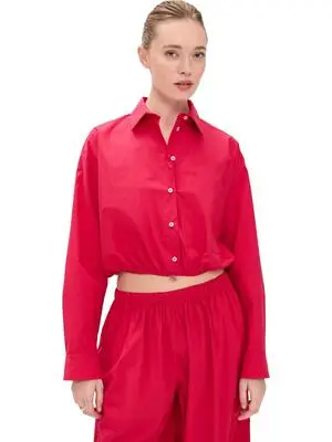 LE BOP Wylie Button-down - Red
