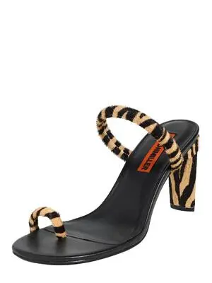 SIMONMILLER Pipe Heel - Brown Zebra