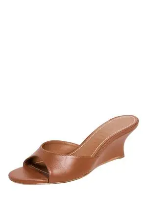 Staud Brigitte Wedges - Tabac