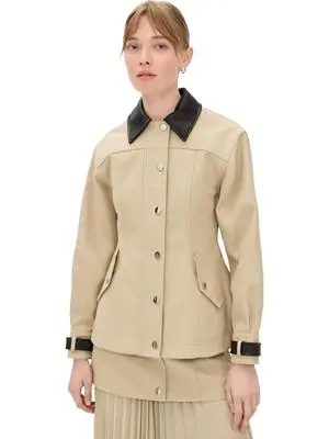 Veronica Beard Talla Jacket - Sand