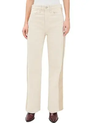 RAG & BONE Logan Spliced Wide Leg Jeans
