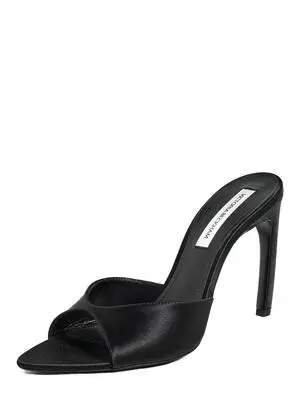 Victoria Beckham Harlow Open Toe Mules - Black