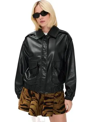 Z Supply Idols Bomber Jacket - Black